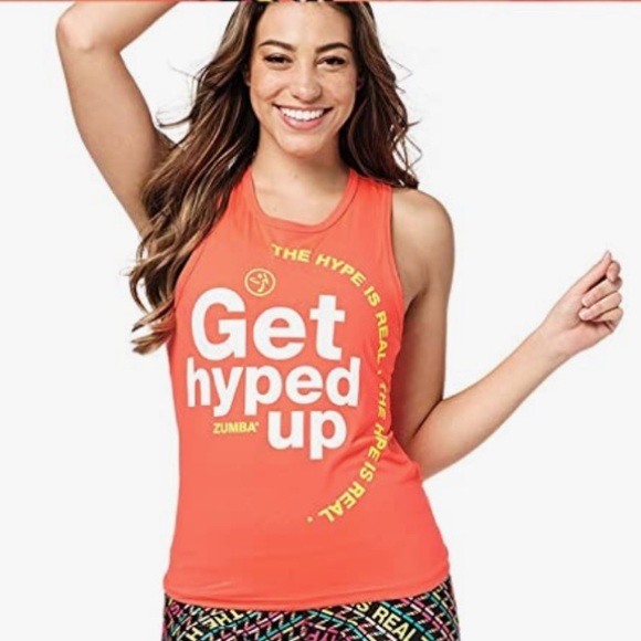 Zumba Fitness | Tops | Zumba Dance Fitness Open Back Workout Tank Tops ...